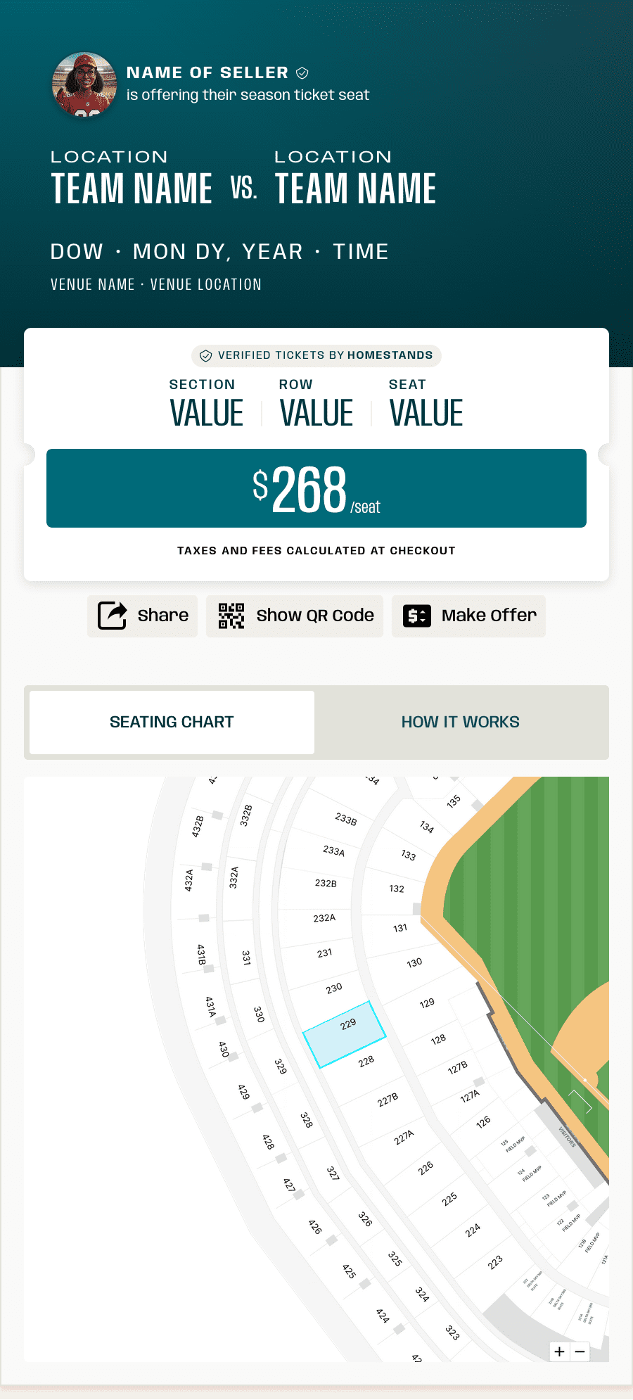 Experiments - Homestands